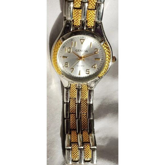 Geneva | Jewelry | Geneva Stainless Steel Womans Two Toned Gold Silver ...